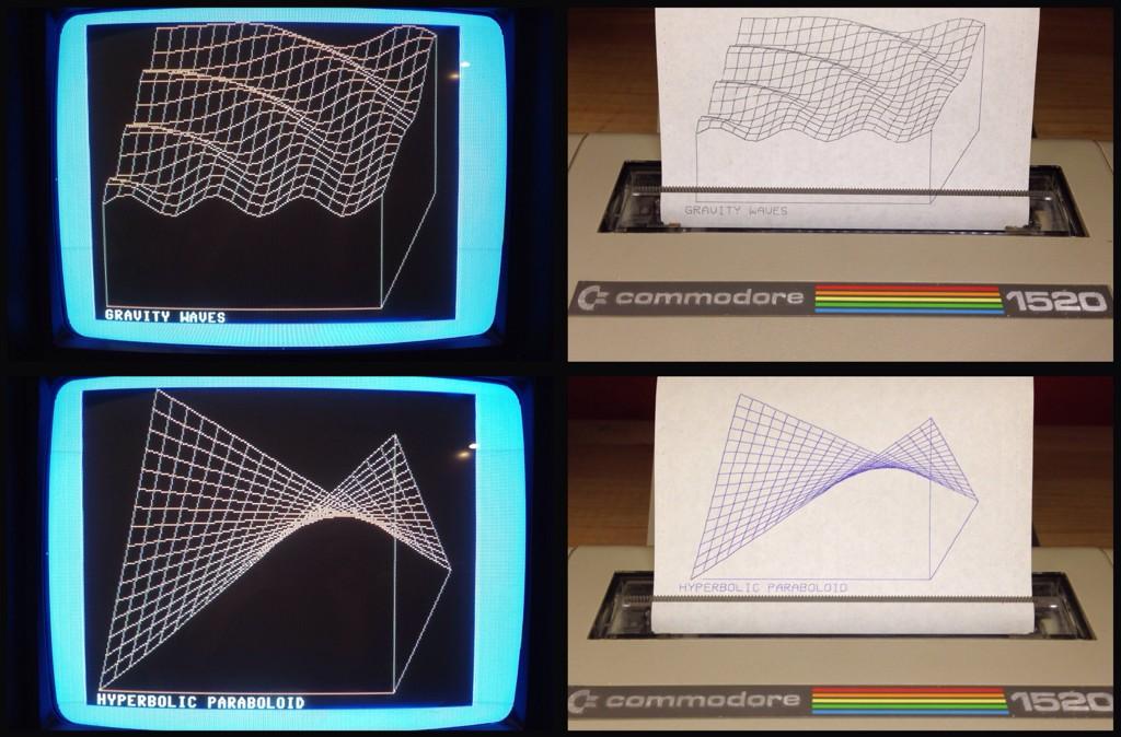 » 3D Visualization on the Commodore 1520