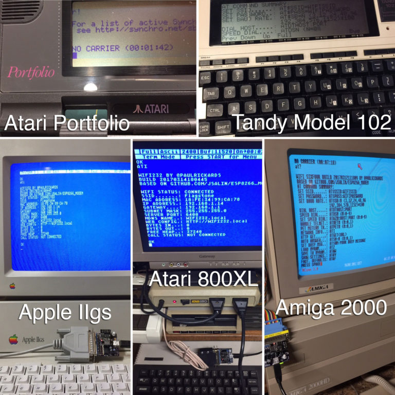 » WiFi232 – An Internet Hayes Modem for your Retro Computer