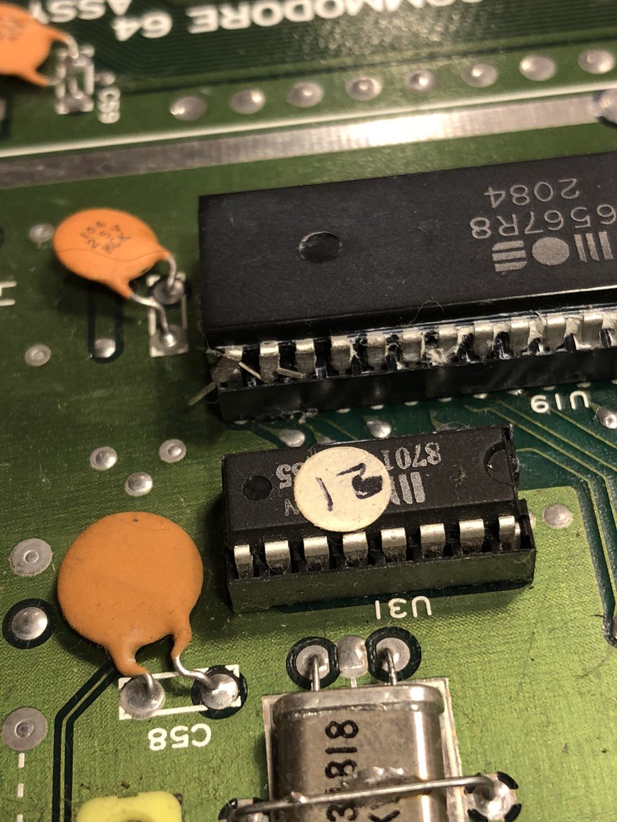 » Another Commodore 64 Black Screen Repair