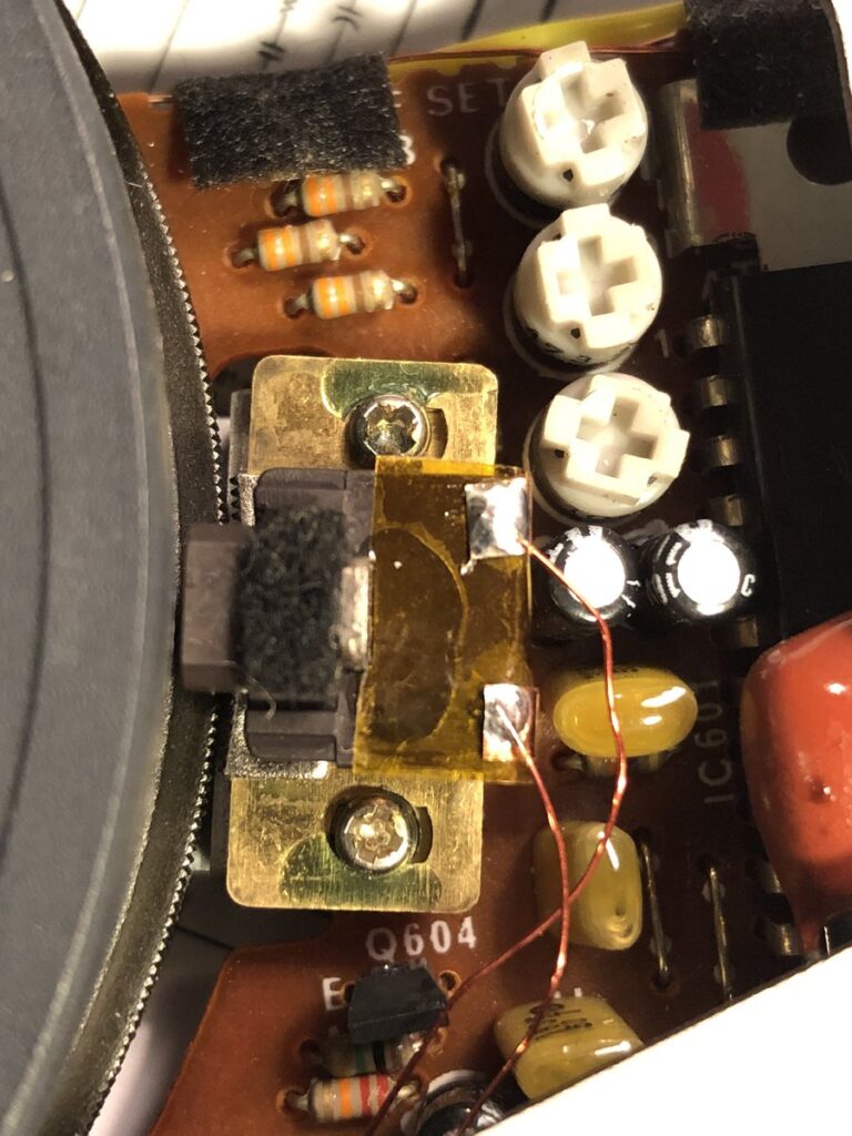 » Sony PS-F9 “Flamingo” Turntable Repair