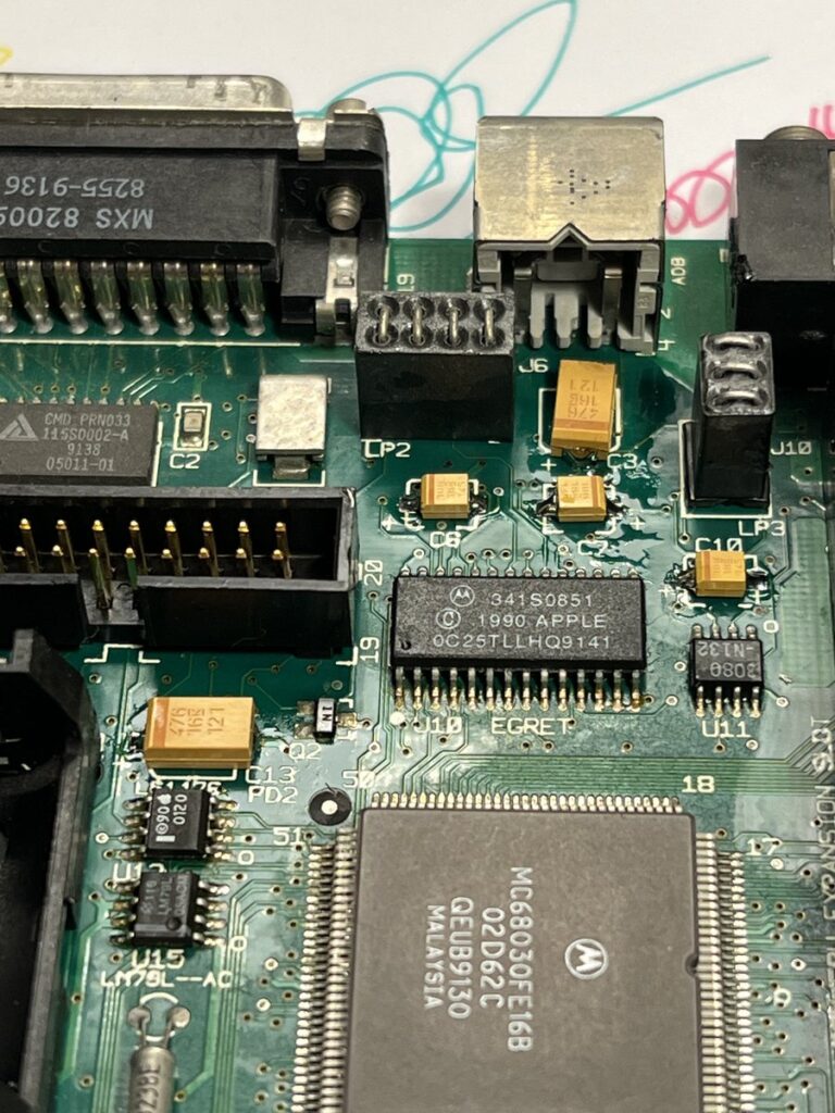 » Recap and repair of a Mac Classic II