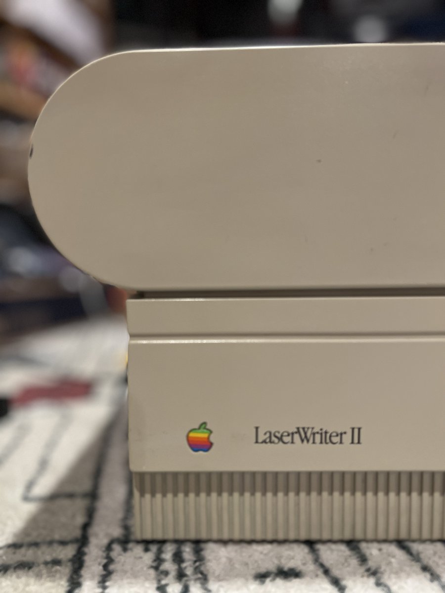 » Welcoming (back) a LaserWriter II