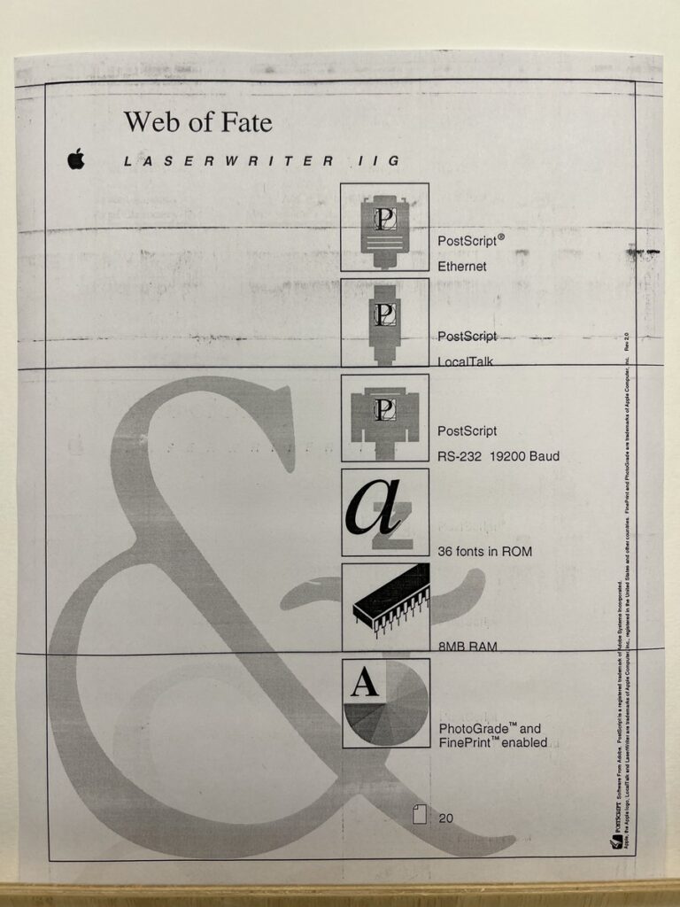 » Welcoming (back) a LaserWriter II
