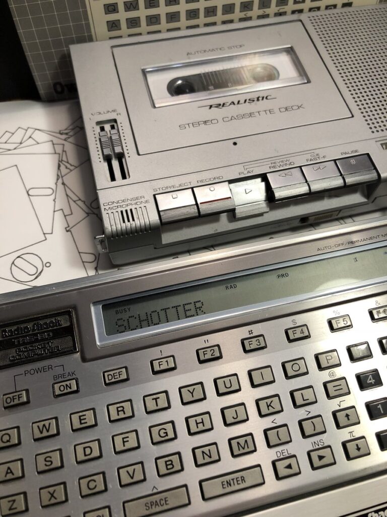 » Radio Shack TRS-80 PC-2 Pocket Computer and Plotter Refurbishment