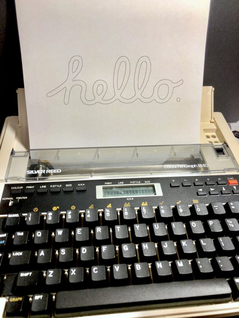 » Typewriter Plotters