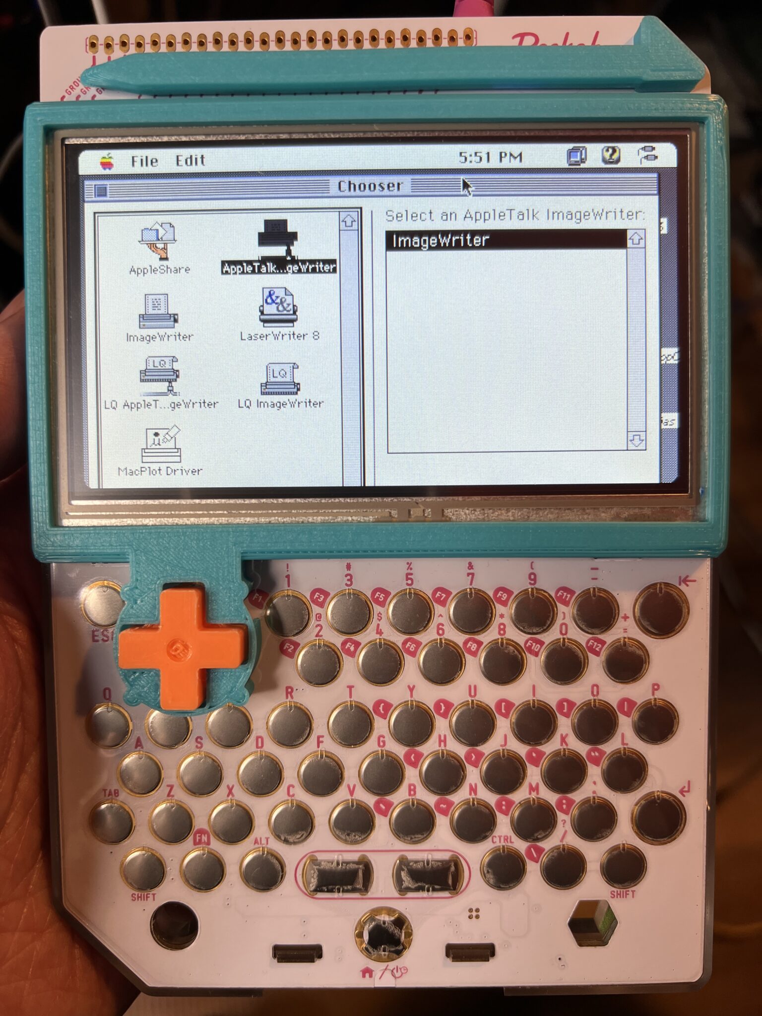 » Macintosh Emulation and Printing using Mini VMac on a PocketCHIP